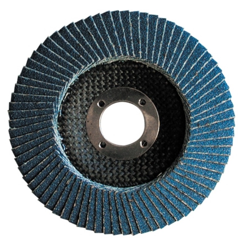 DISCOS LAMELADOS PARA LIXAR AÇO INOX, FIBRA DE VIDRO, MADEIRA, ETC.